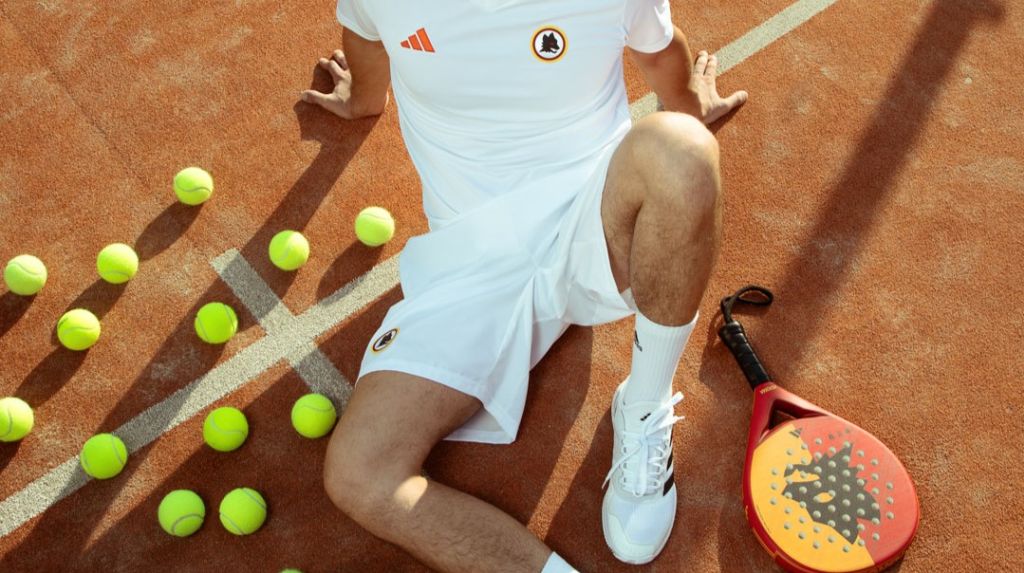 adidas and AS Roma present a padel collection for the Italian team