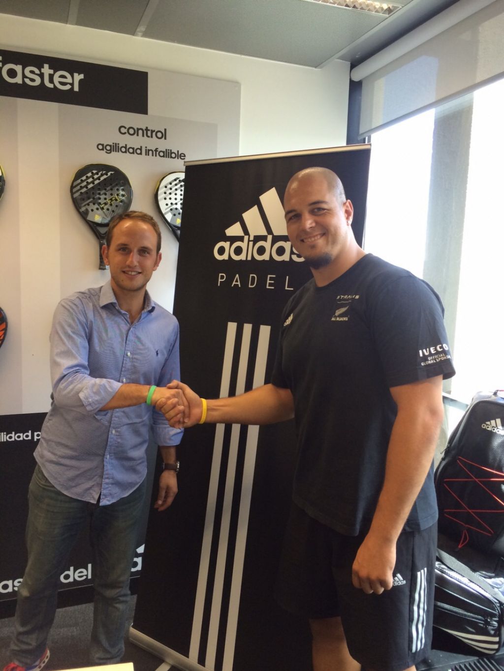 Alex Jordan, nuevo fichaje adidas padel